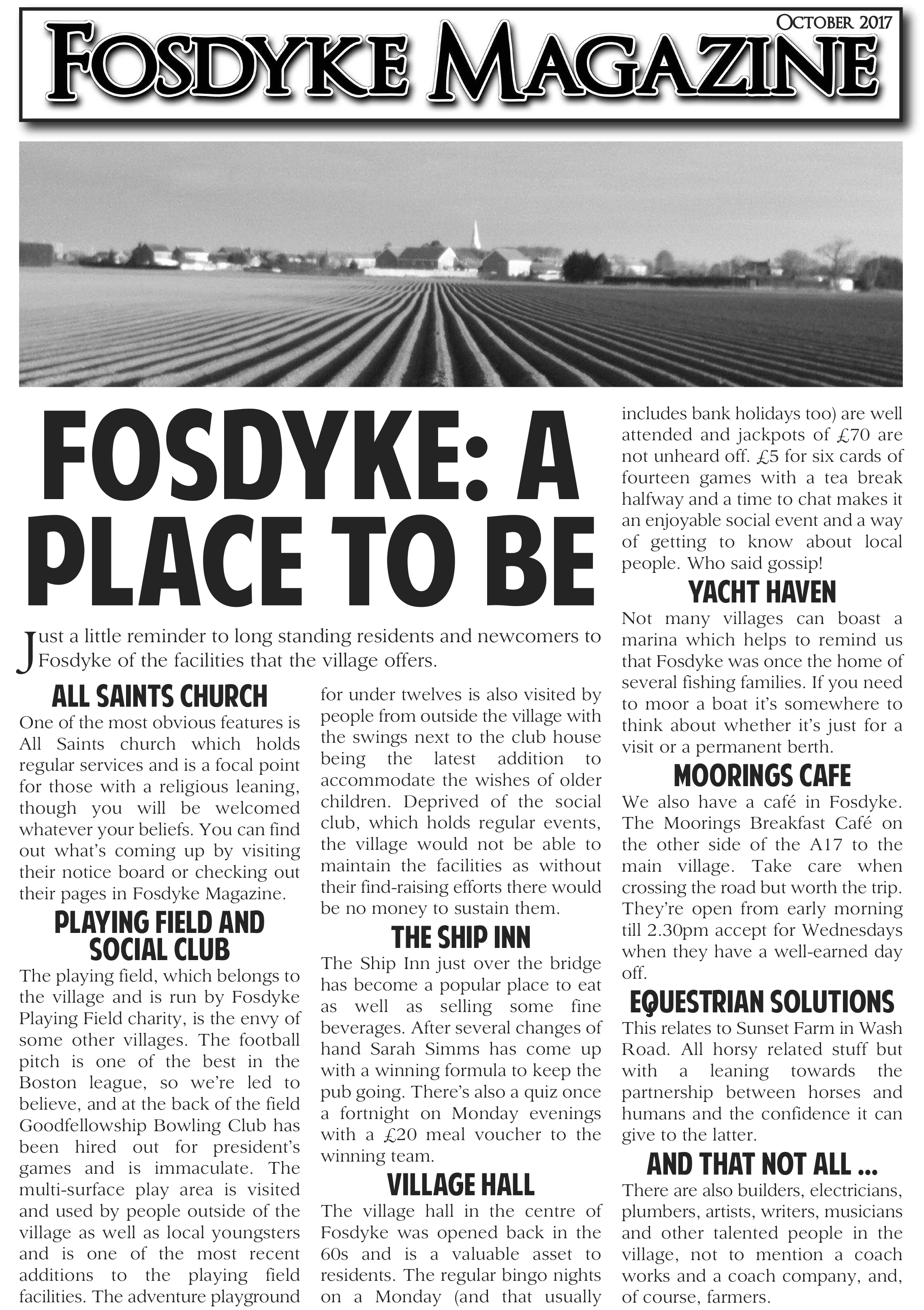 Fosdyke - Lincolnshire village